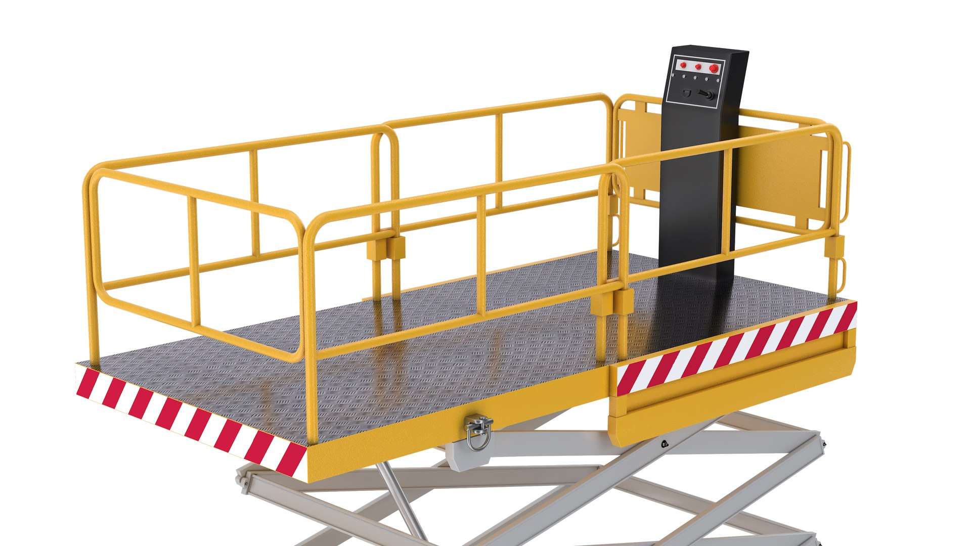 3D Scissor Lift Platform Model - TurboSquid 2302086