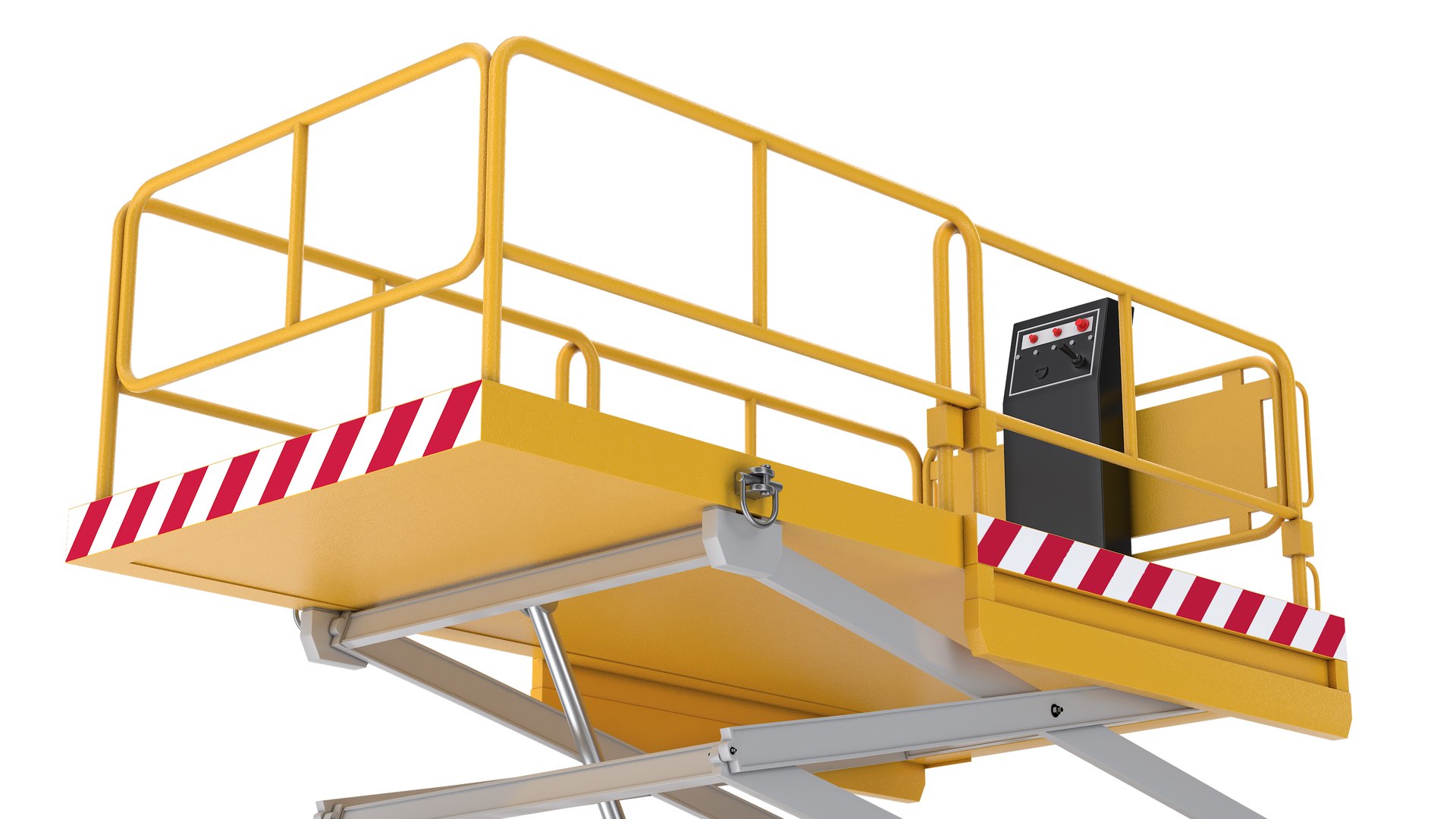 3D Scissor Lift Platform Model - TurboSquid 2302086