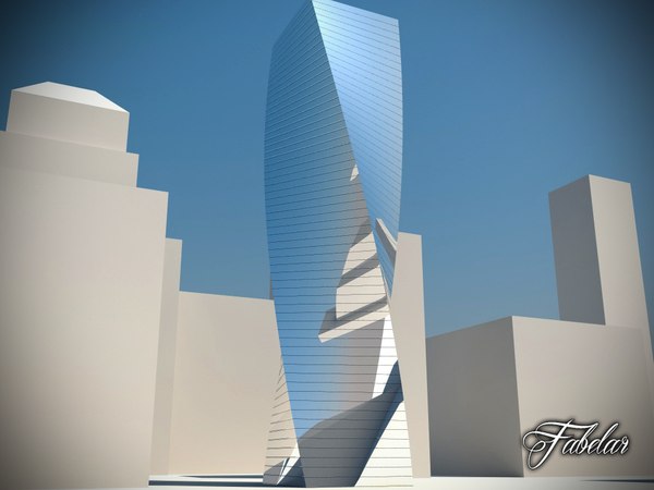 skyscraper modular mentalray max