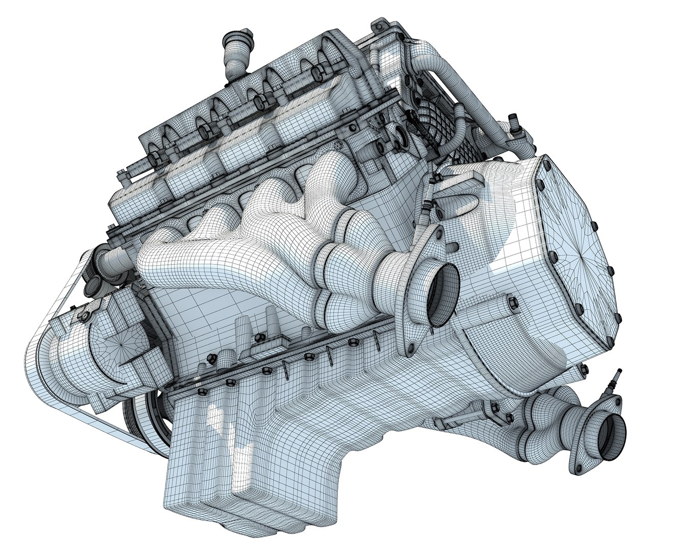 Dodge Challenger Supercharged Hemi 3D Model - TurboSquid 1283557