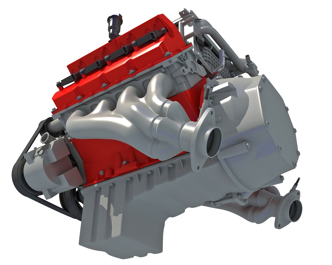 Dodge Challenger Supercharged Hemi 3D Model - TurboSquid 1283557
