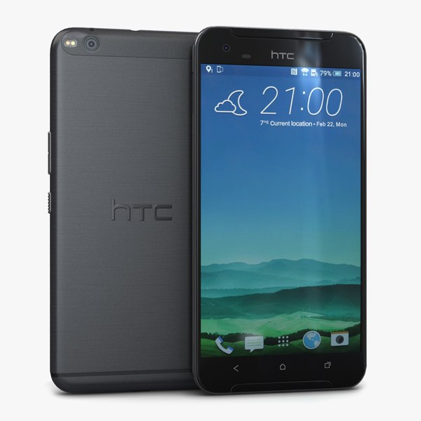 HTC One X9 카본 그레이 3D 모델 - TurboSquid 1078341