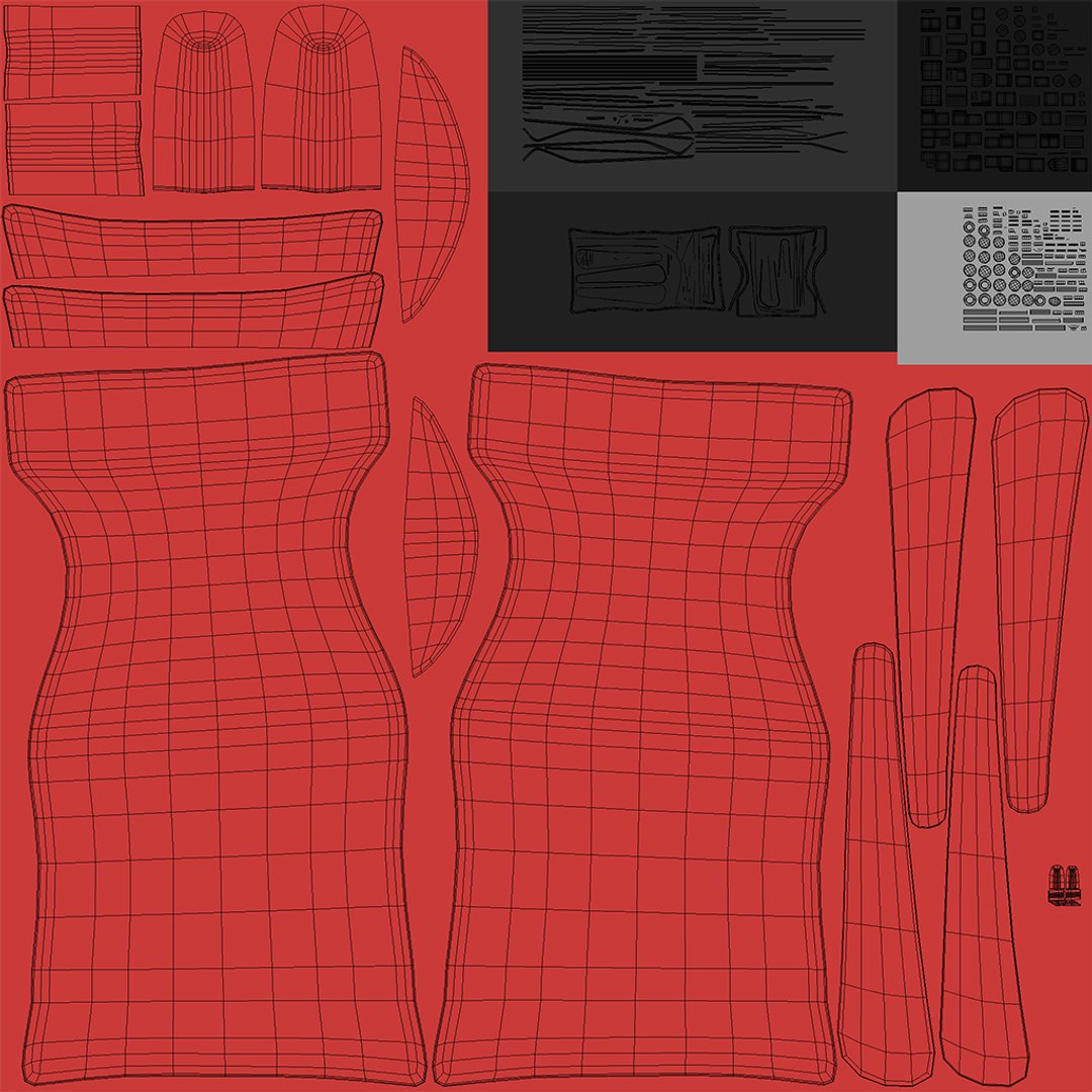 3D Folding Chair 05 - TurboSquid 2119368