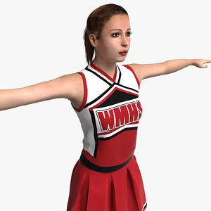 Free 3D Cheerleader Models | TurboSquid