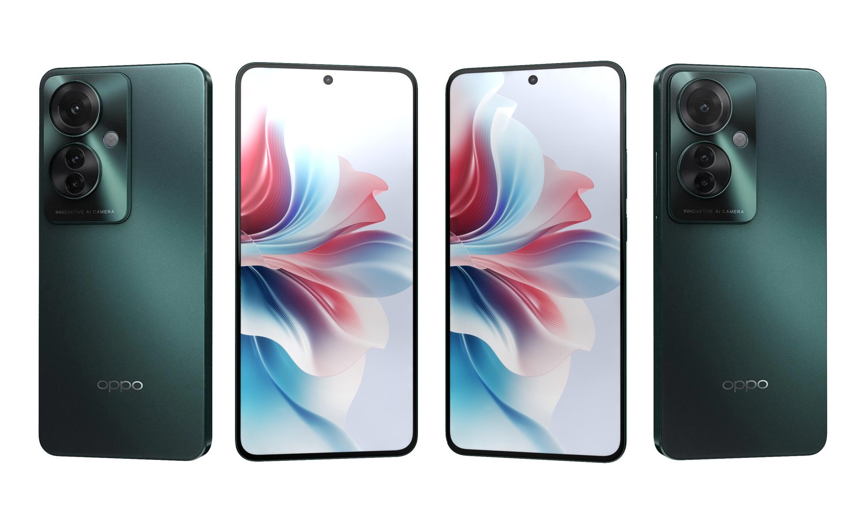 Oppo Reno 11 F Green Model - TurboSquid 2200737