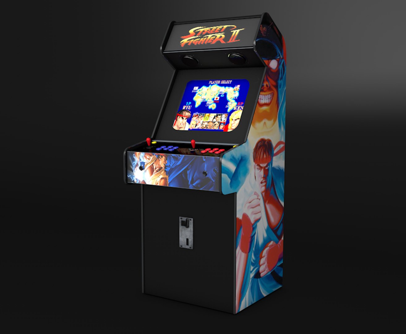 3D Model Arcade Machine - TurboSquid 1658860