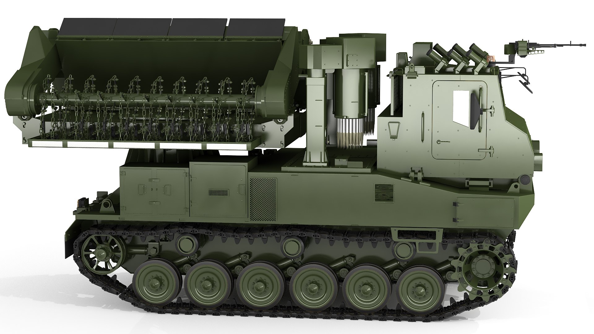 Bionix Counter-Mine Vehicle 3D - TurboSquid 2144799