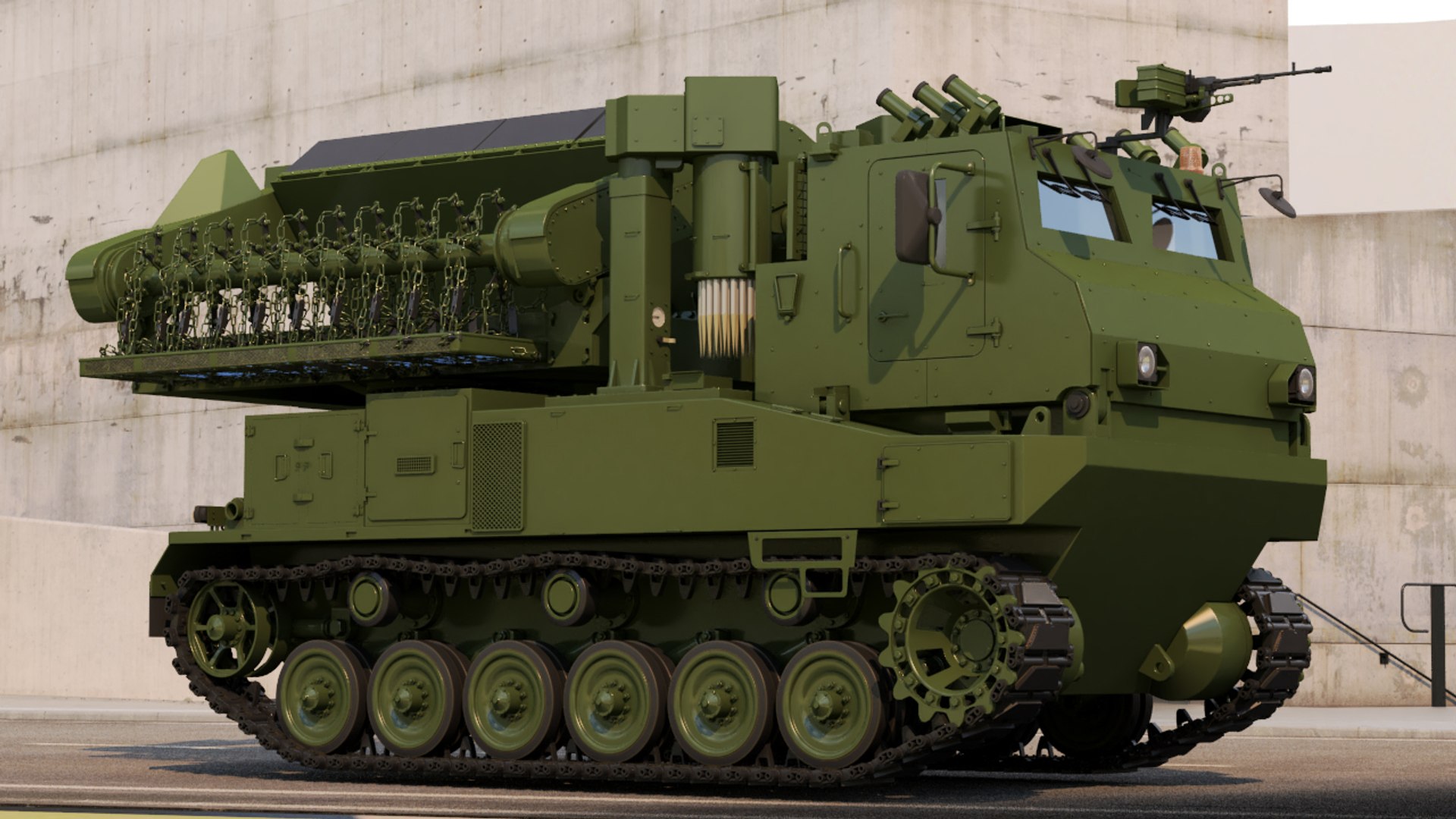 Bionix Counter-Mine Vehicle 3D - TurboSquid 2144799