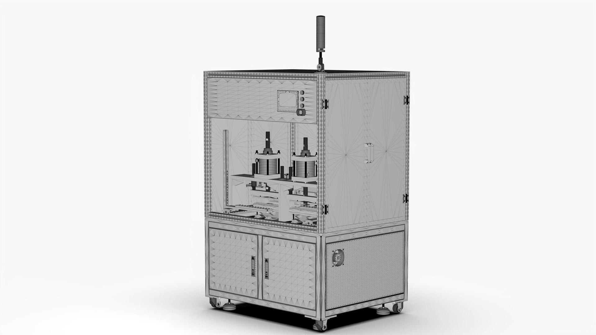 3D Automatic Resistance Cutting Test Machine - TurboSquid 2014601