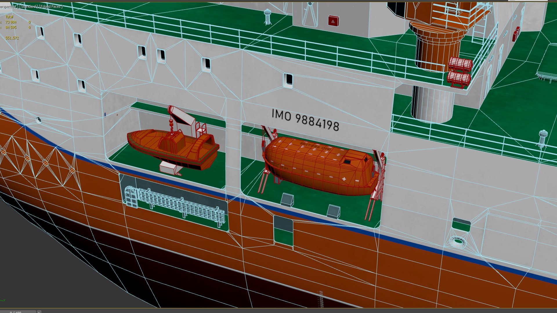 3D Ice Resistant Self-propelled Platform North Pole Project 00903 ...