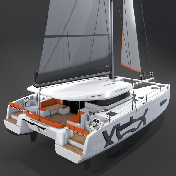 modelo 3d EXCESS 14 3D Catamaran - TurboSquid 2103683