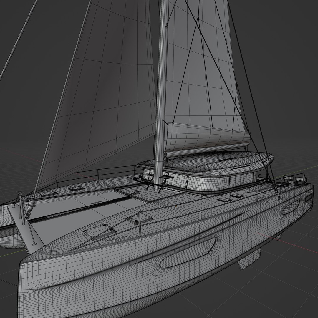 3D EXCESS 14 3D Catamaran model - TurboSquid 2103683