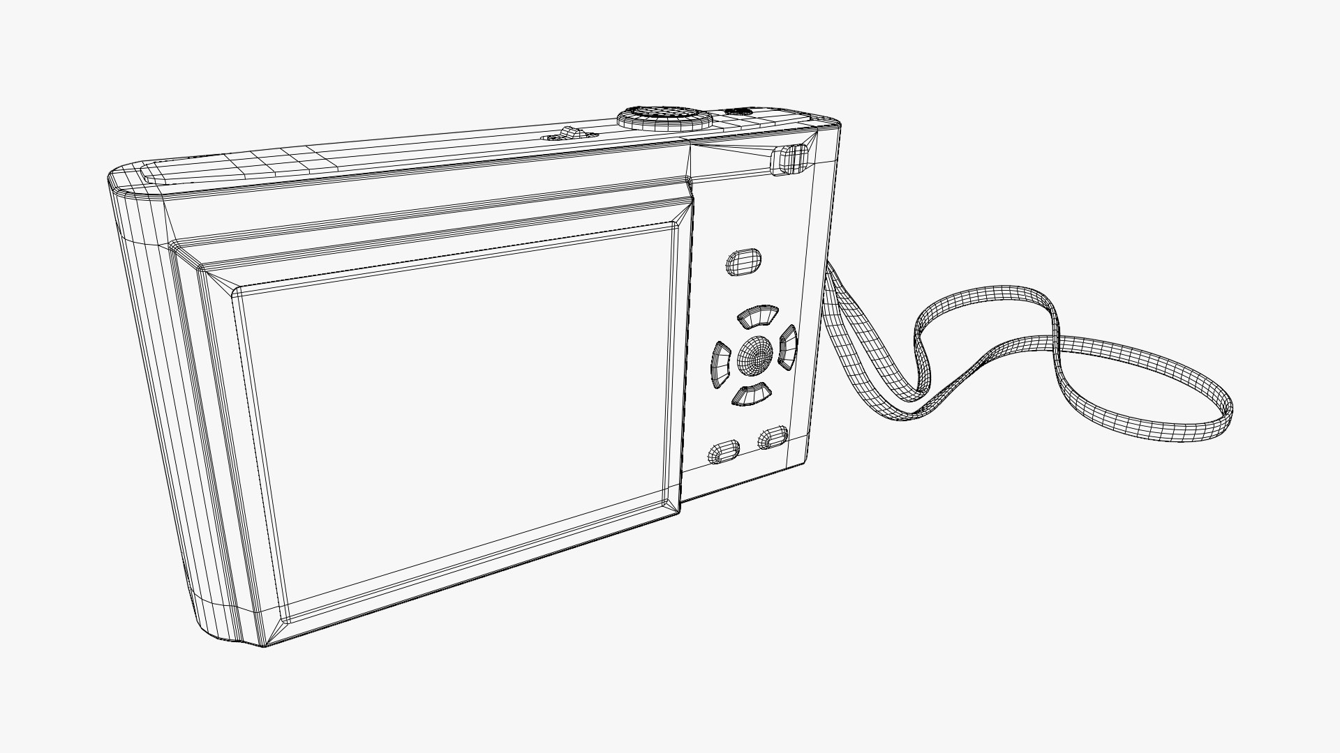Digital Camera 3D Model - TurboSquid 2313467