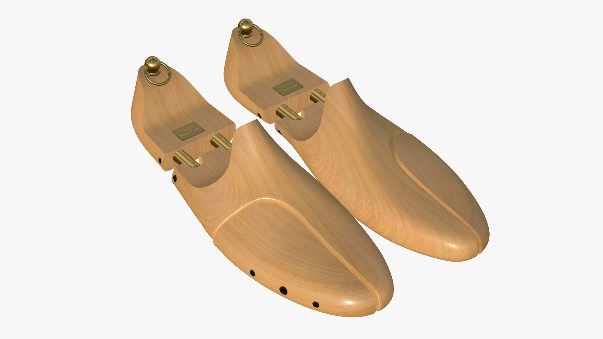 Wooden Shoe Lasts model - TurboSquid 1820273