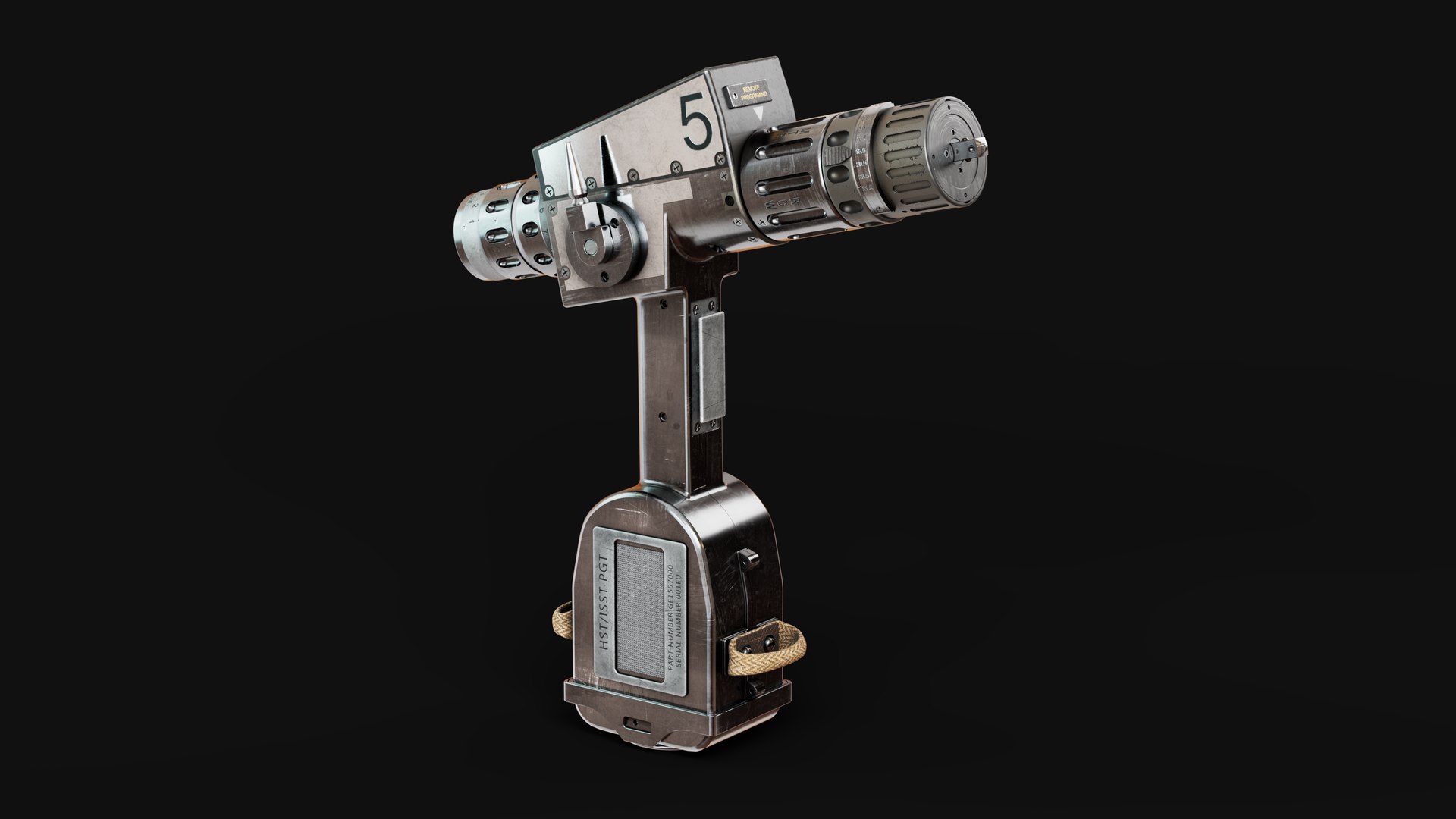 Astronaut Pistol Grip Tool PGT 3D - TurboSquid 2224759