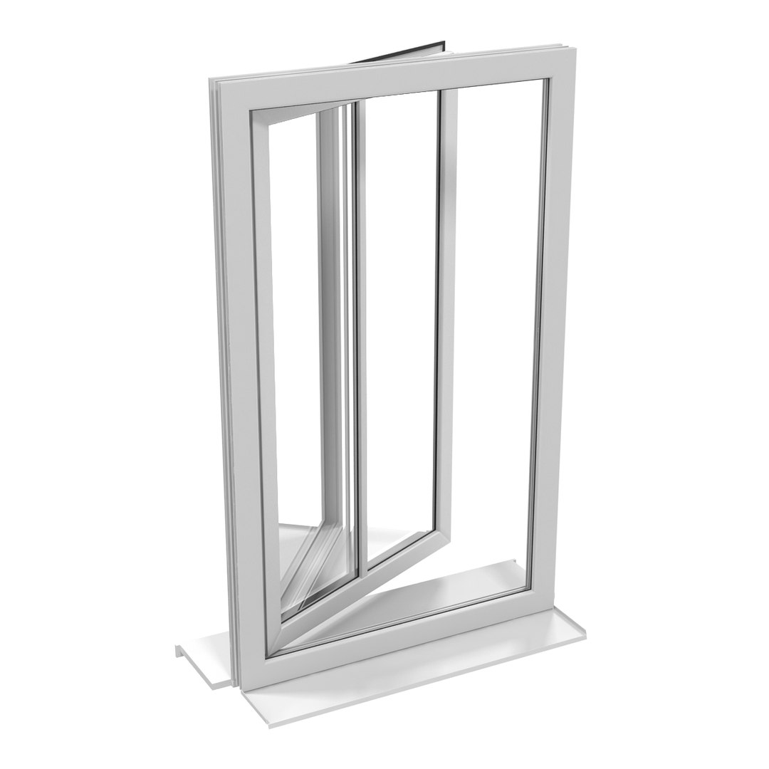 3d Model Plastic Window 4