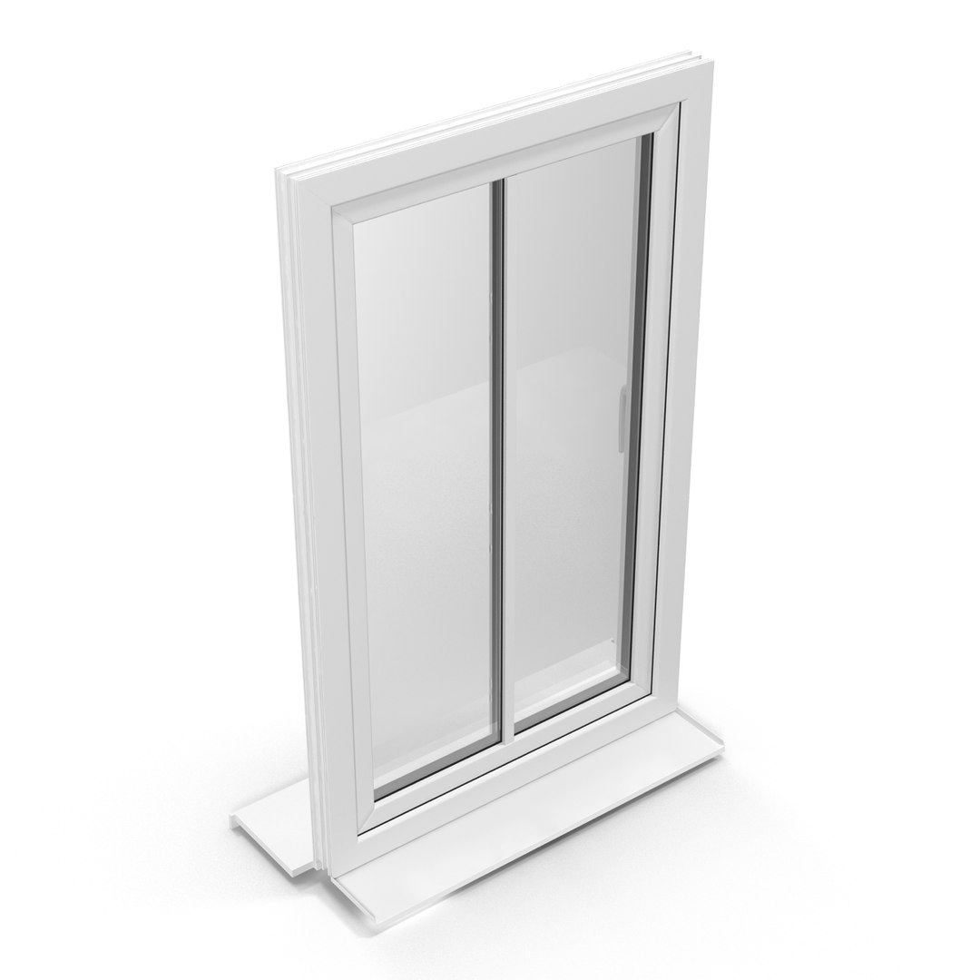 3d Model Plastic Window 4