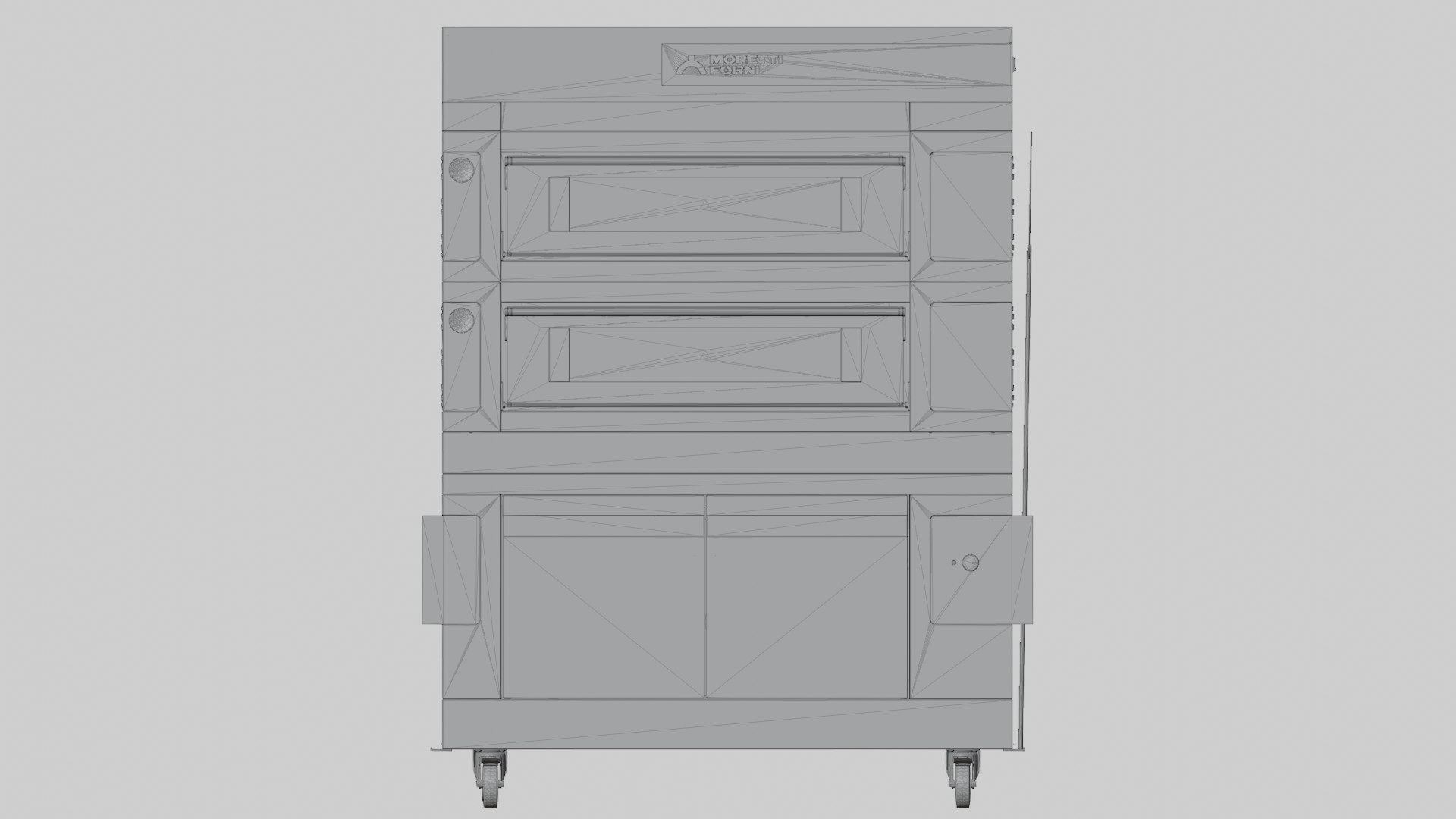 Moretti Forni Modular Electric Deck Oven 2B 3D - TurboSquid 2054017