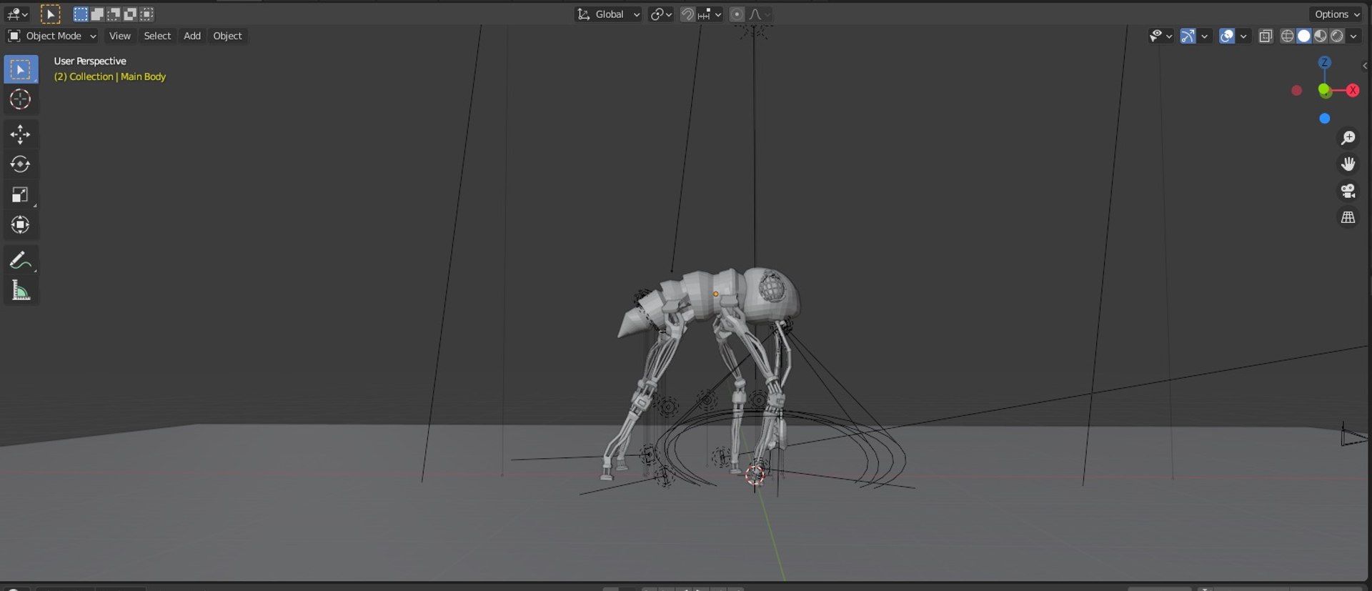 Harvester Explorer Insect Robot Sci-fi 3D Model - TurboSquid 1994108