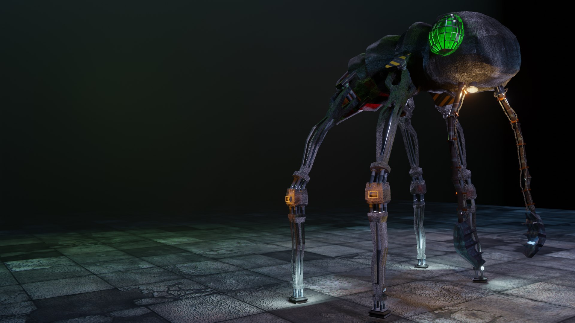 Harvester Explorer Insect Robot Sci-fi 3D Model - TurboSquid 1994108