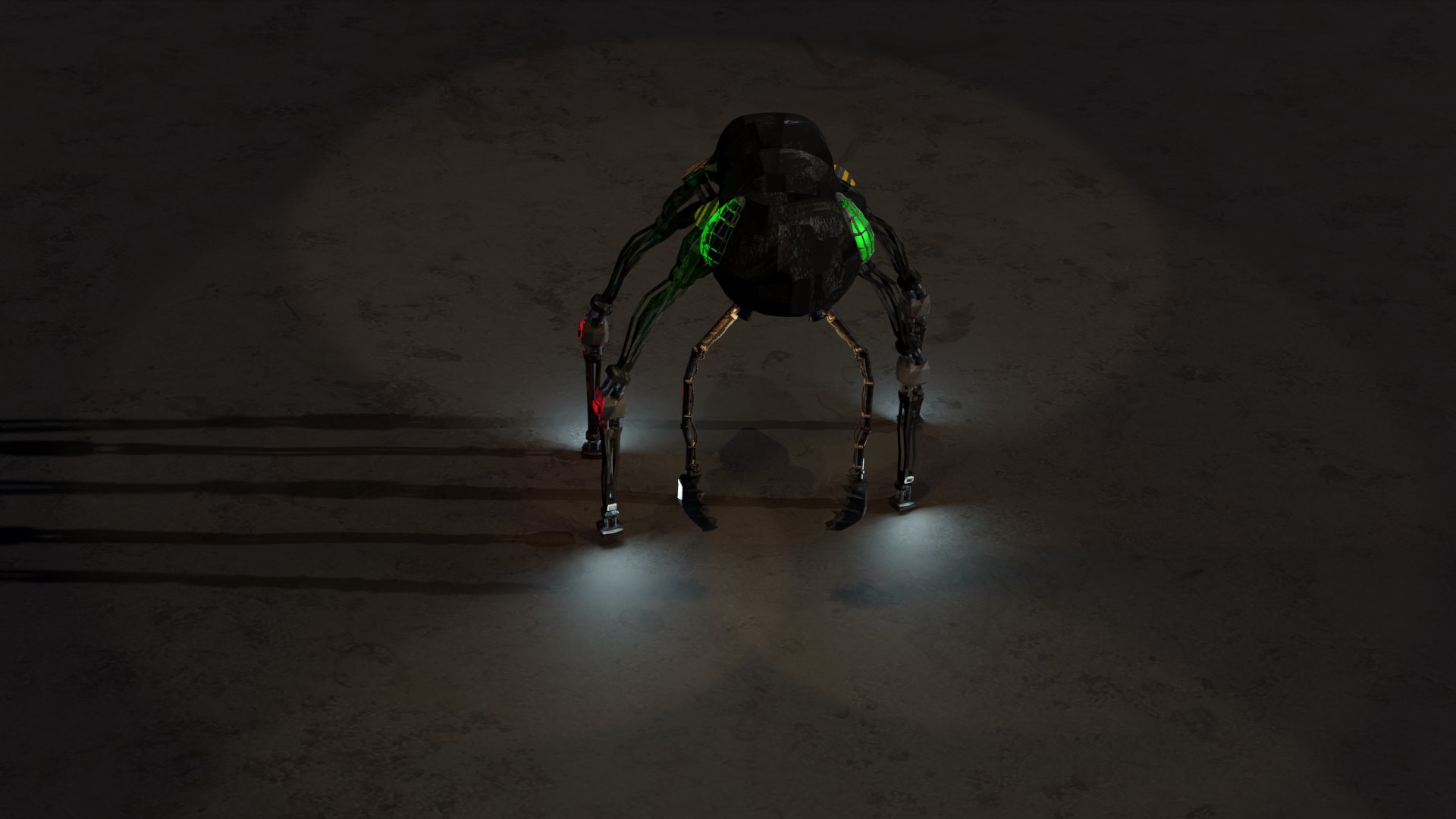 Harvester Explorer Insect Robot Sci-fi 3D Model - TurboSquid 1994108