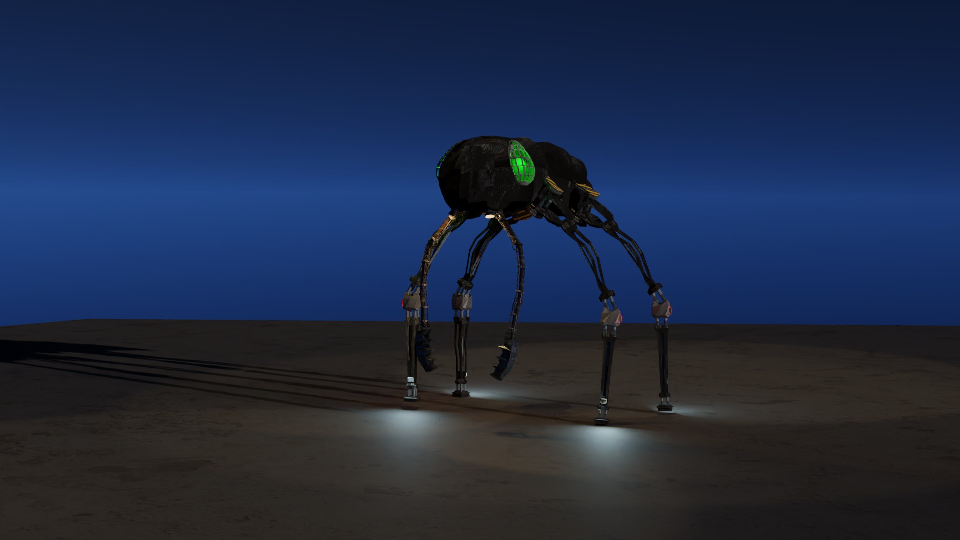 Harvester Explorer Insect Robot Sci-fi 3D Model - TurboSquid 1994108