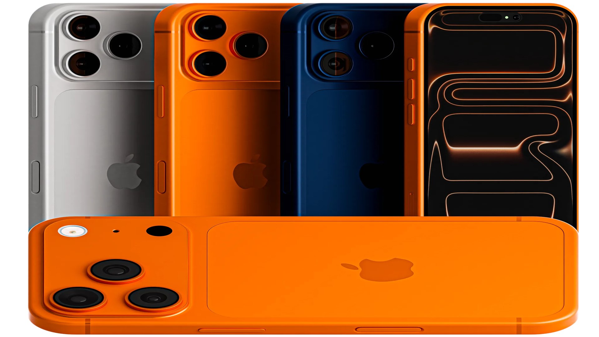 Free 3D Model Iphone 17 Pro All Color Variants - TurboSquid 2568434