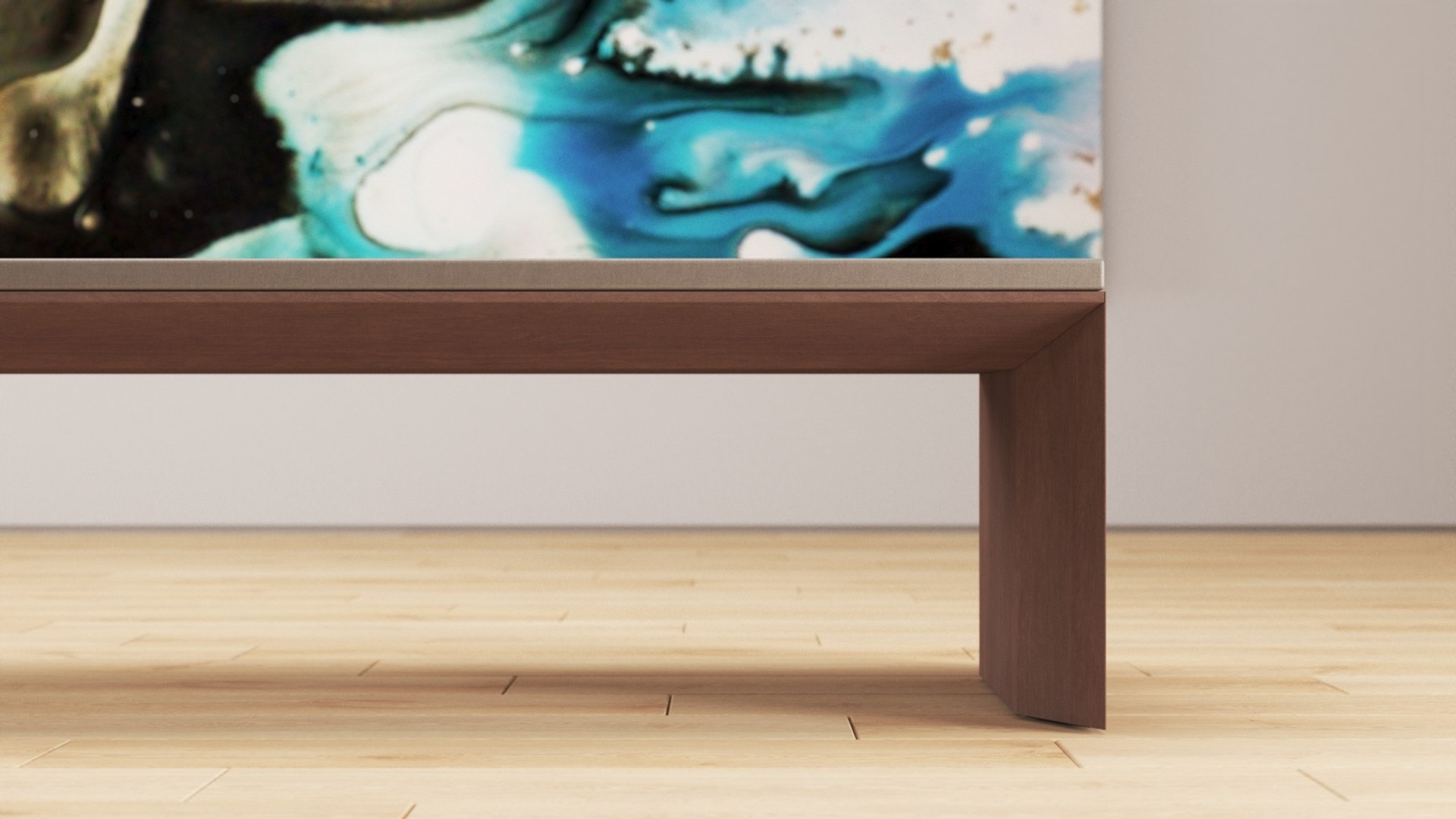 Elegant Bench Museum 3D - TurboSquid 1631418