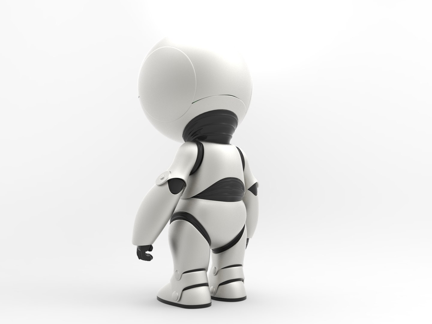Marvin Paranoid Android 3d Model