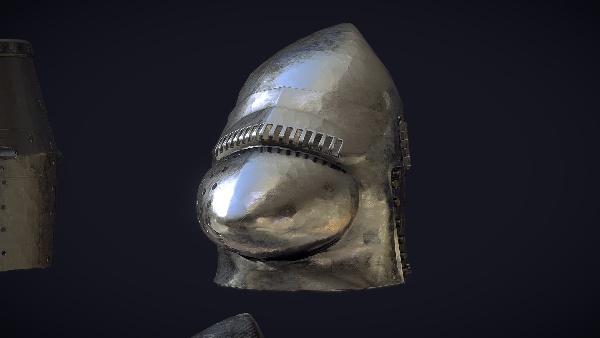 Medieval Helmets - Authentic Collection Model - TurboSquid 2243948
