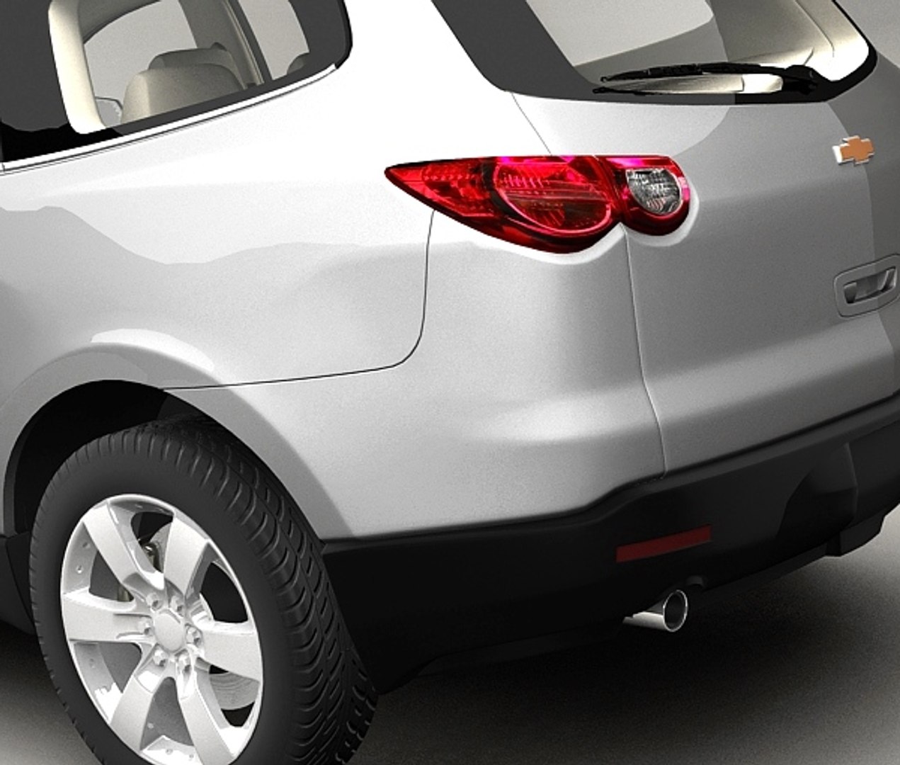 Chevrolet Traverse 2009 3d Model