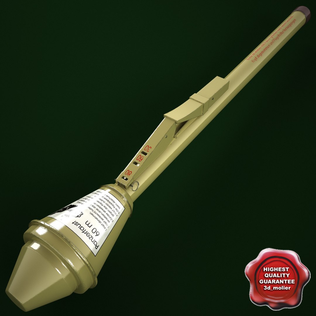 Panzerfaust 60 3d Model