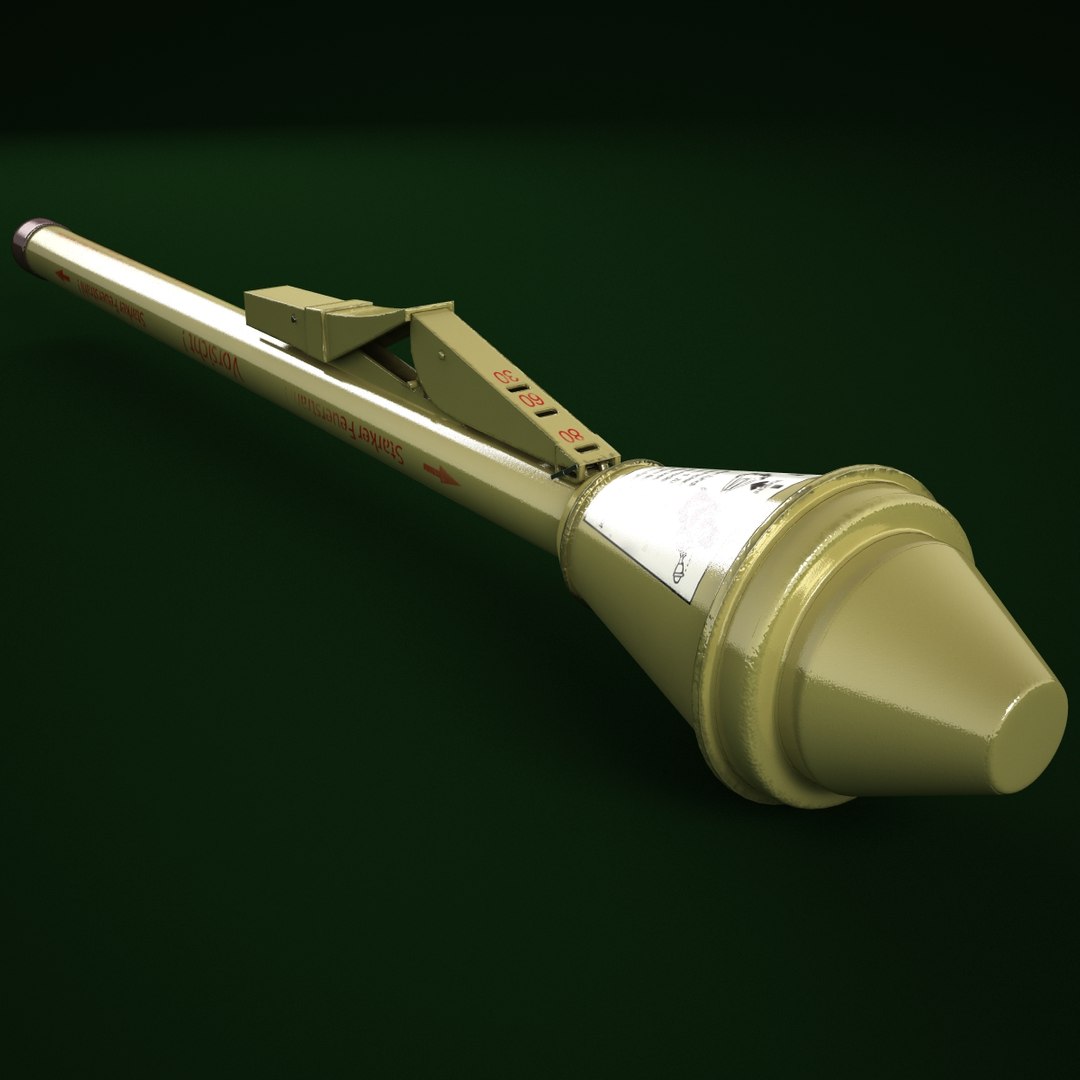 Panzerfaust 60 3d Model