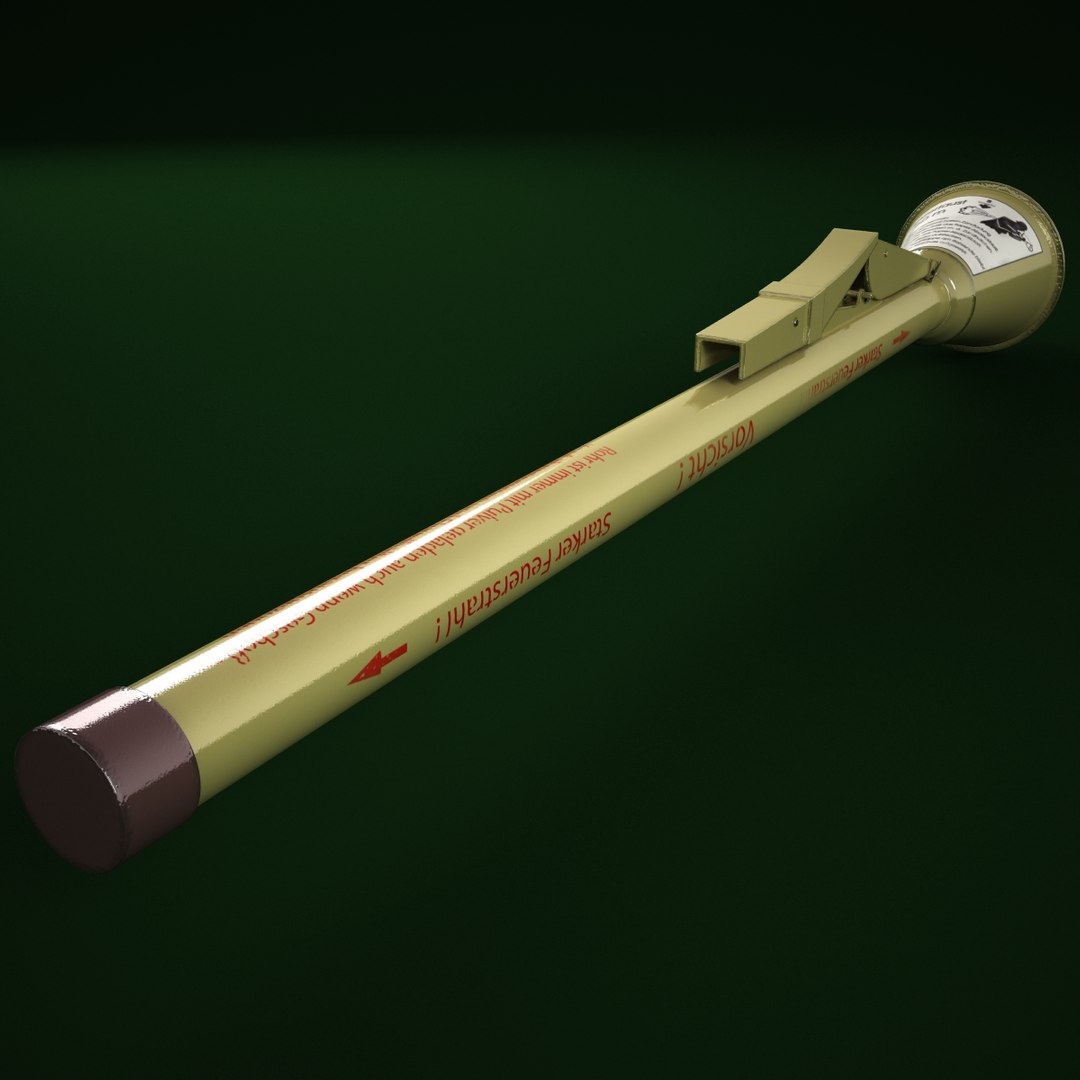 Panzerfaust 60 3d Model
