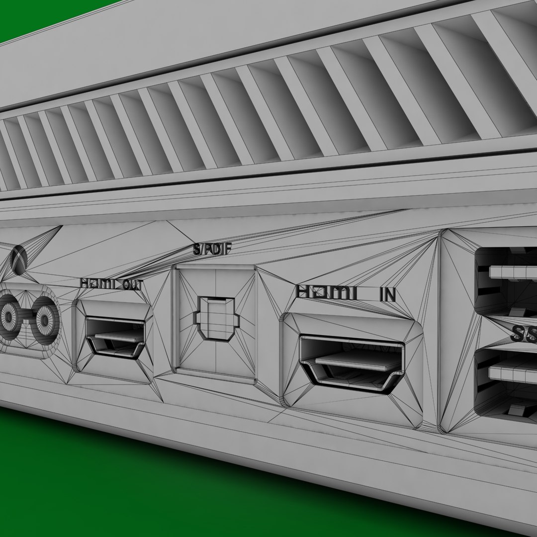 3d Microsoft Xbox Model