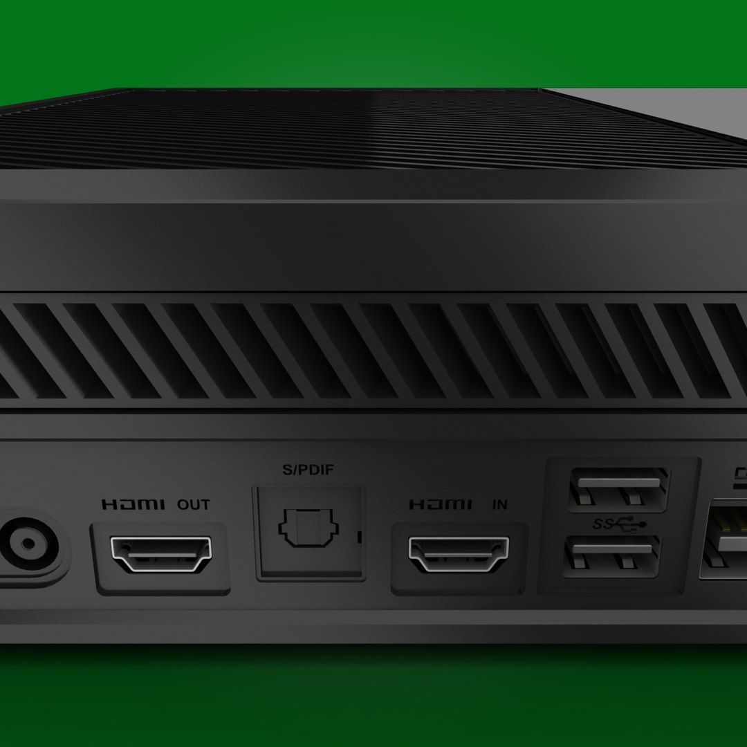 3d Microsoft Xbox Model