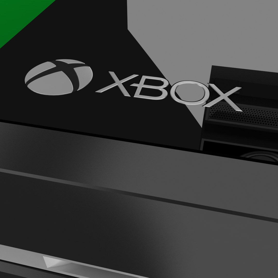 3d Microsoft Xbox Model