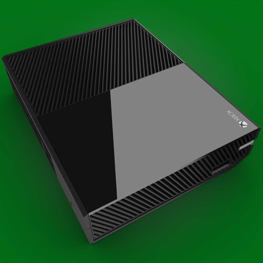 3d Microsoft Xbox Model