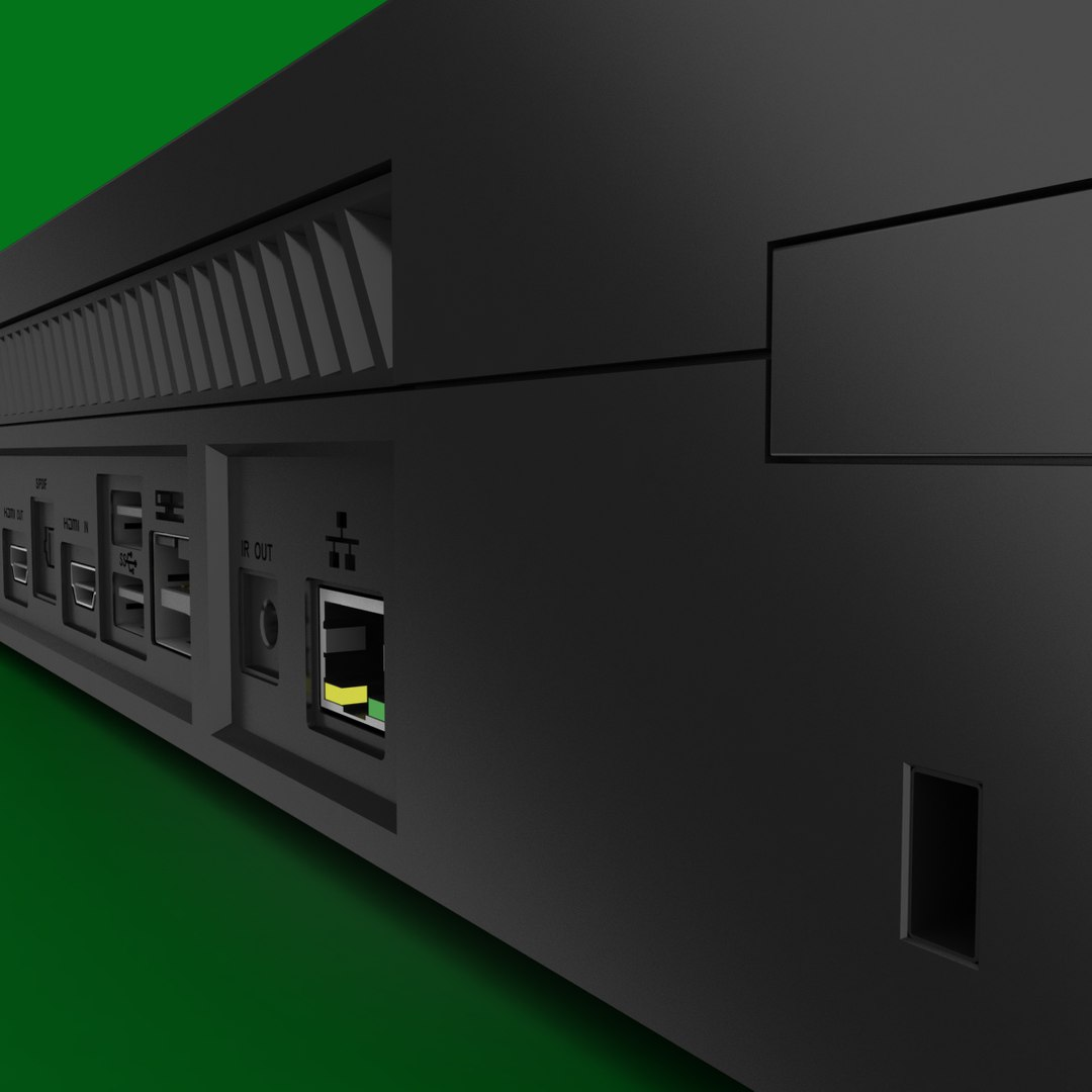 3d Microsoft Xbox Model