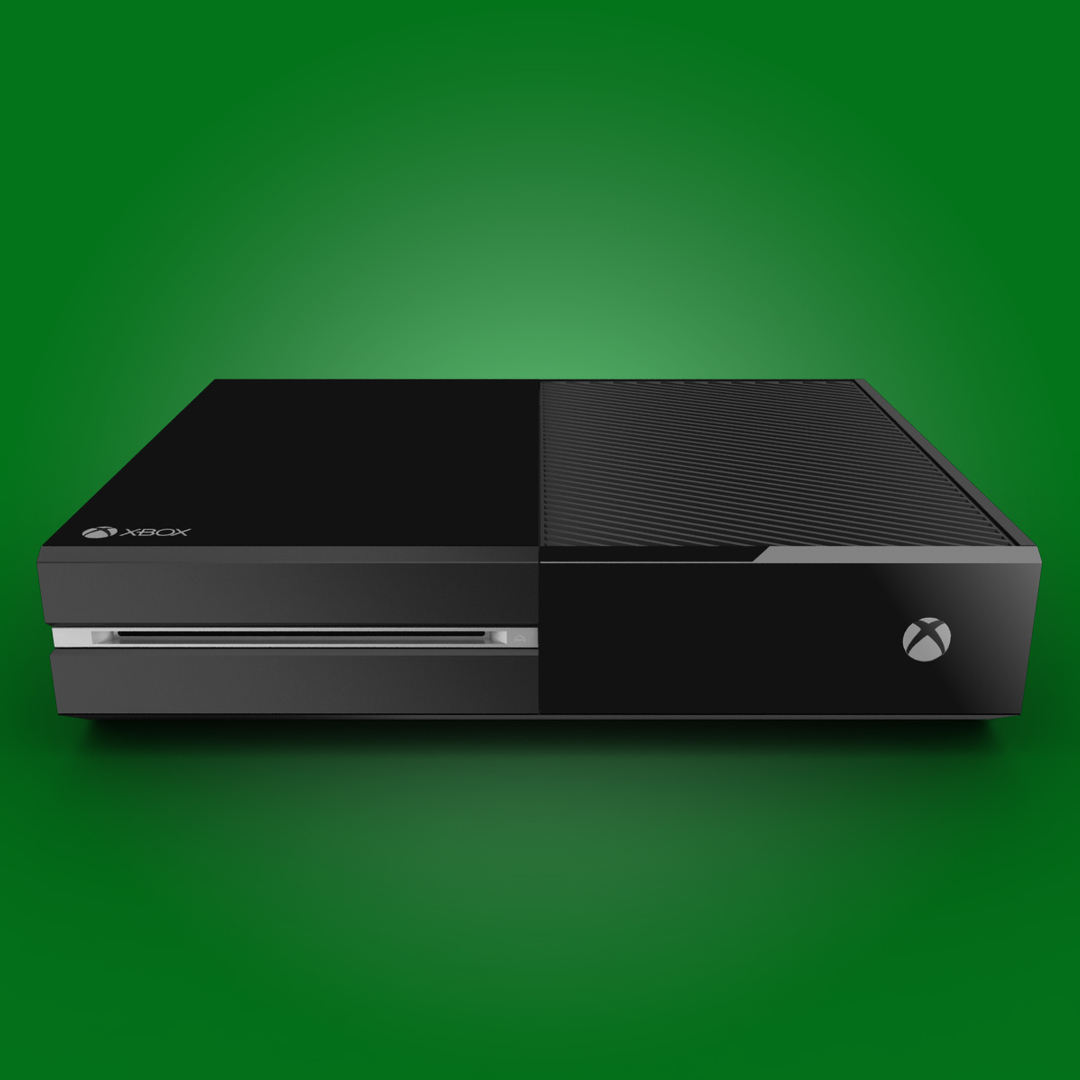 3d Microsoft Xbox Model