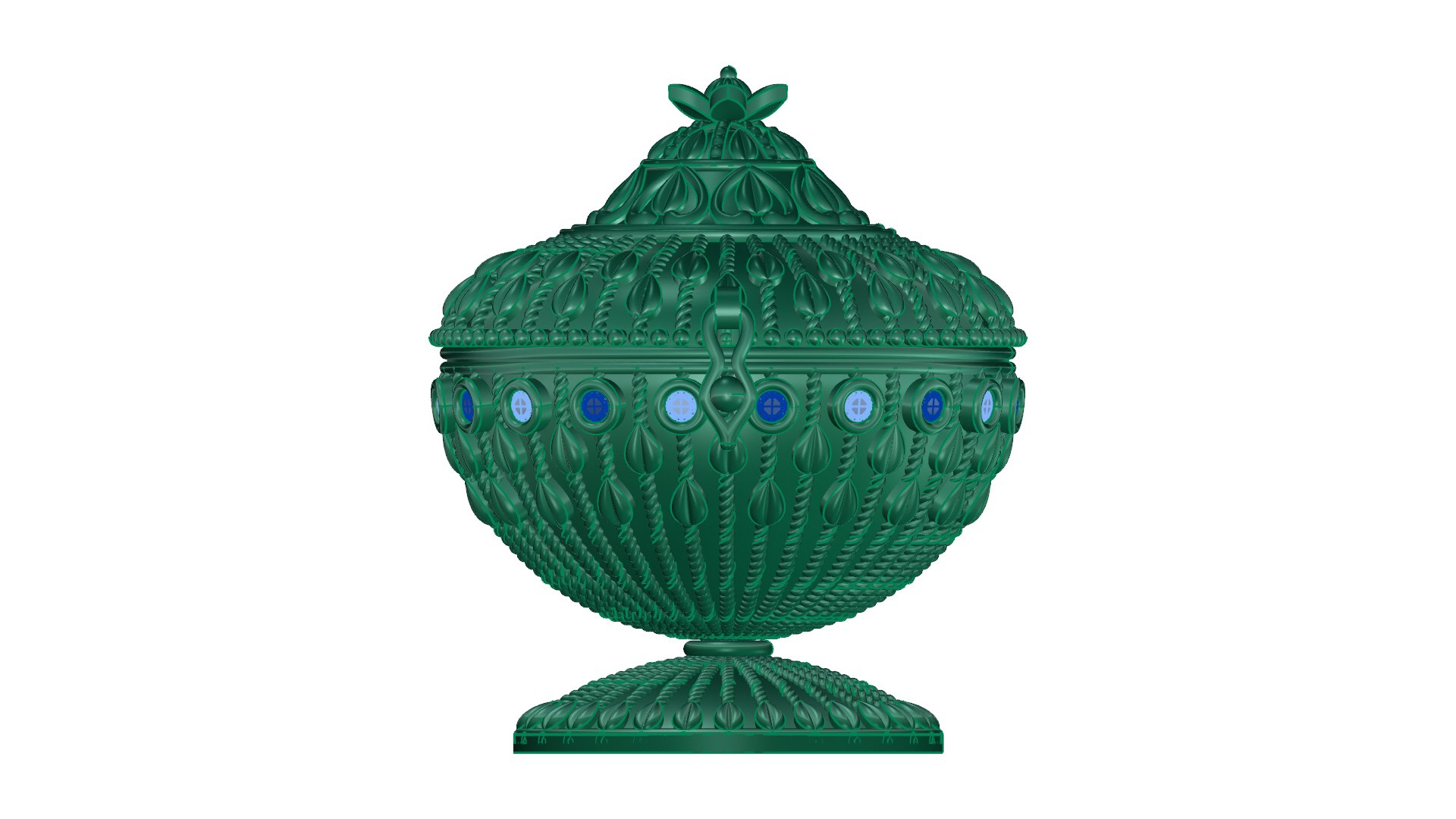 Sindoor box 3D model - TurboSquid 1736702