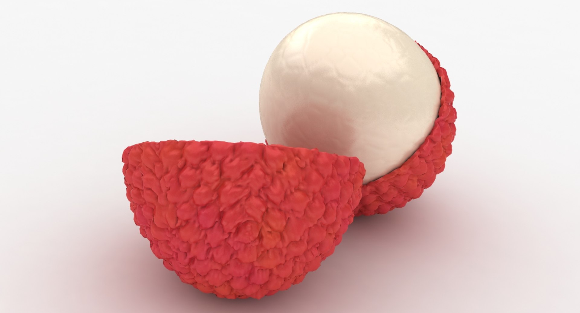 Realistic Lychee 3D Model - TurboSquid 1297089