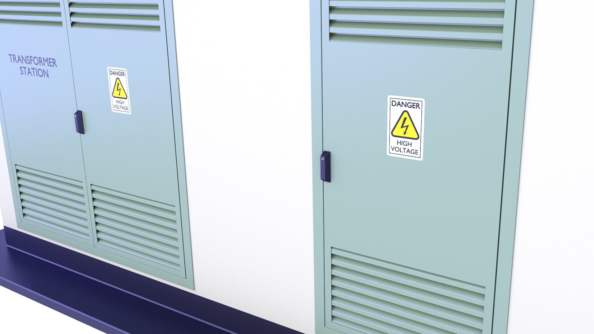 HV Container Transformer Station 17 Model - TurboSquid 2392908