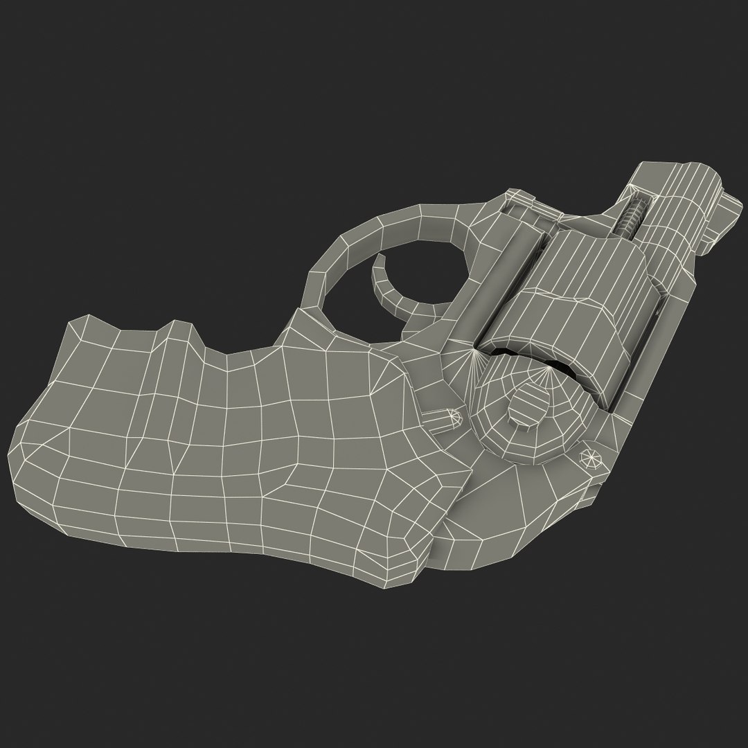 3d revolver ruger lcr model