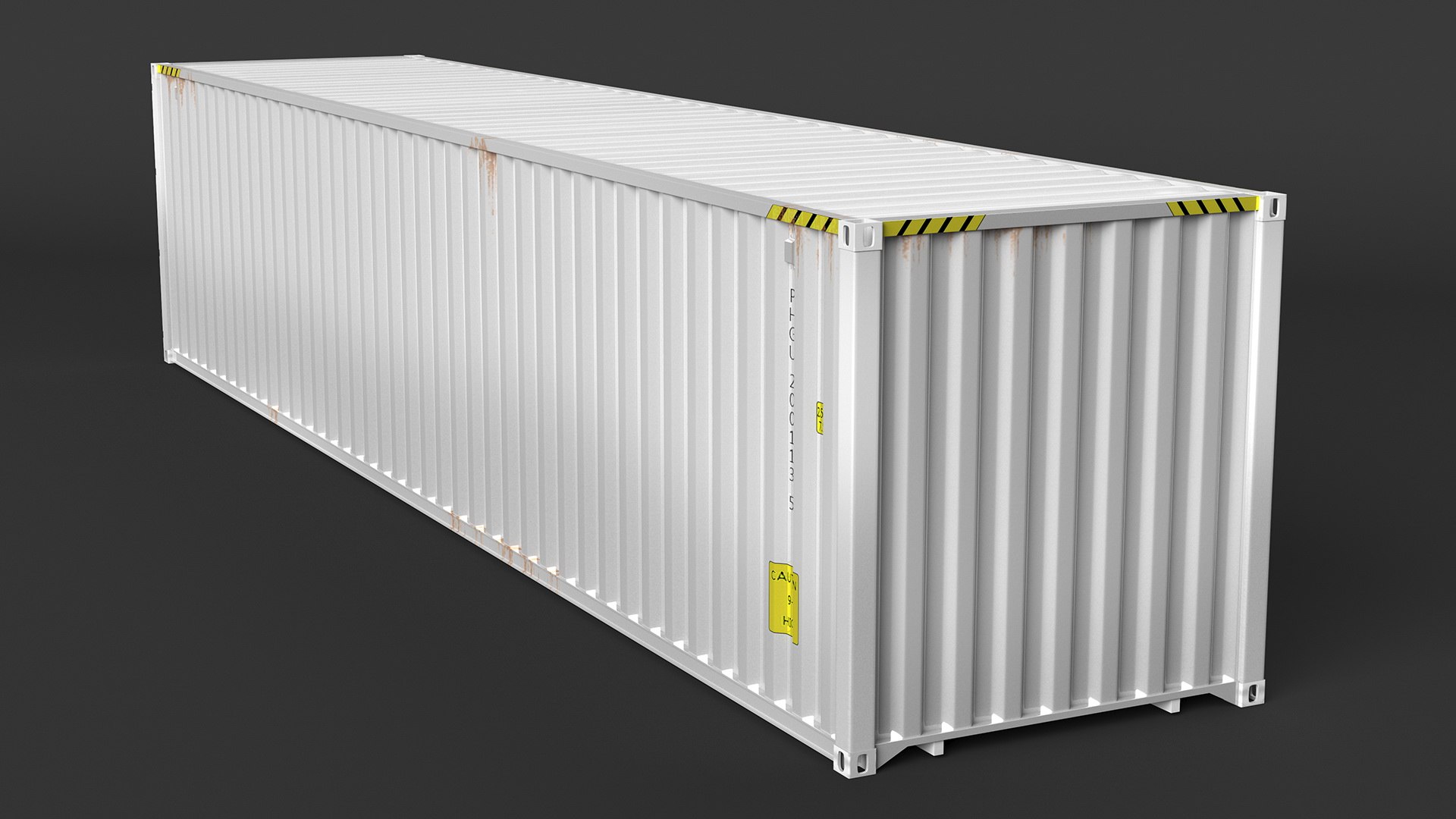40FT Opening Shipping Container 3D Model - TurboSquid 2197333