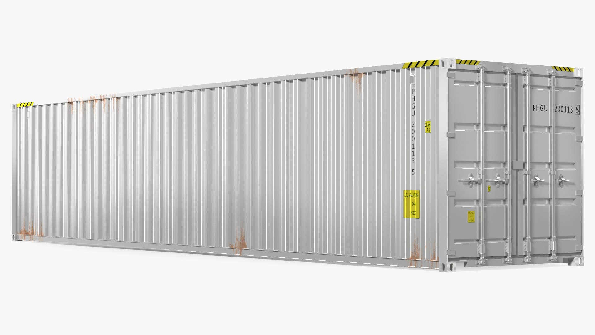 40FT Opening Shipping Container 3D Model - TurboSquid 2197333