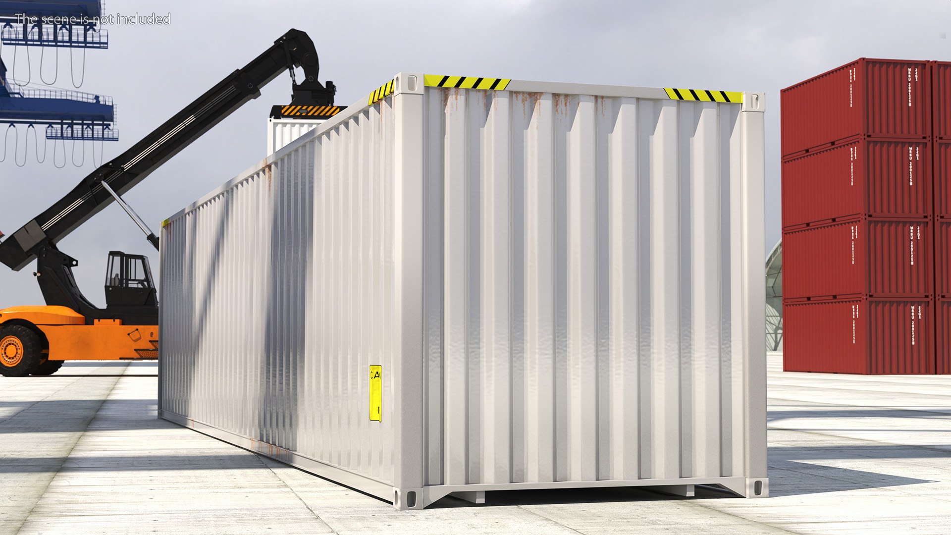40FT Opening Shipping Container 3D Model - TurboSquid 2197333