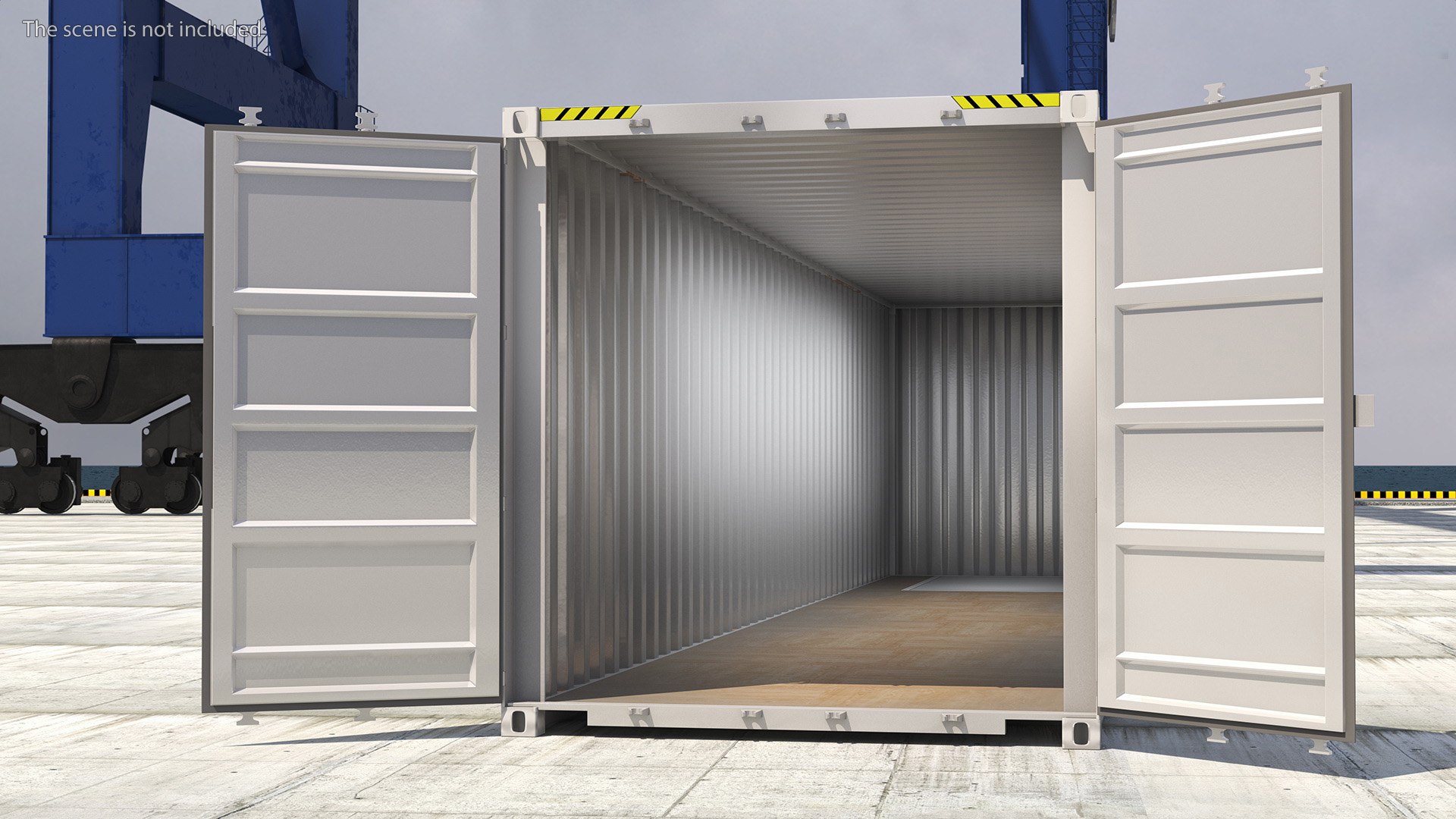 40FT Opening Shipping Container 3D Model - TurboSquid 2197333