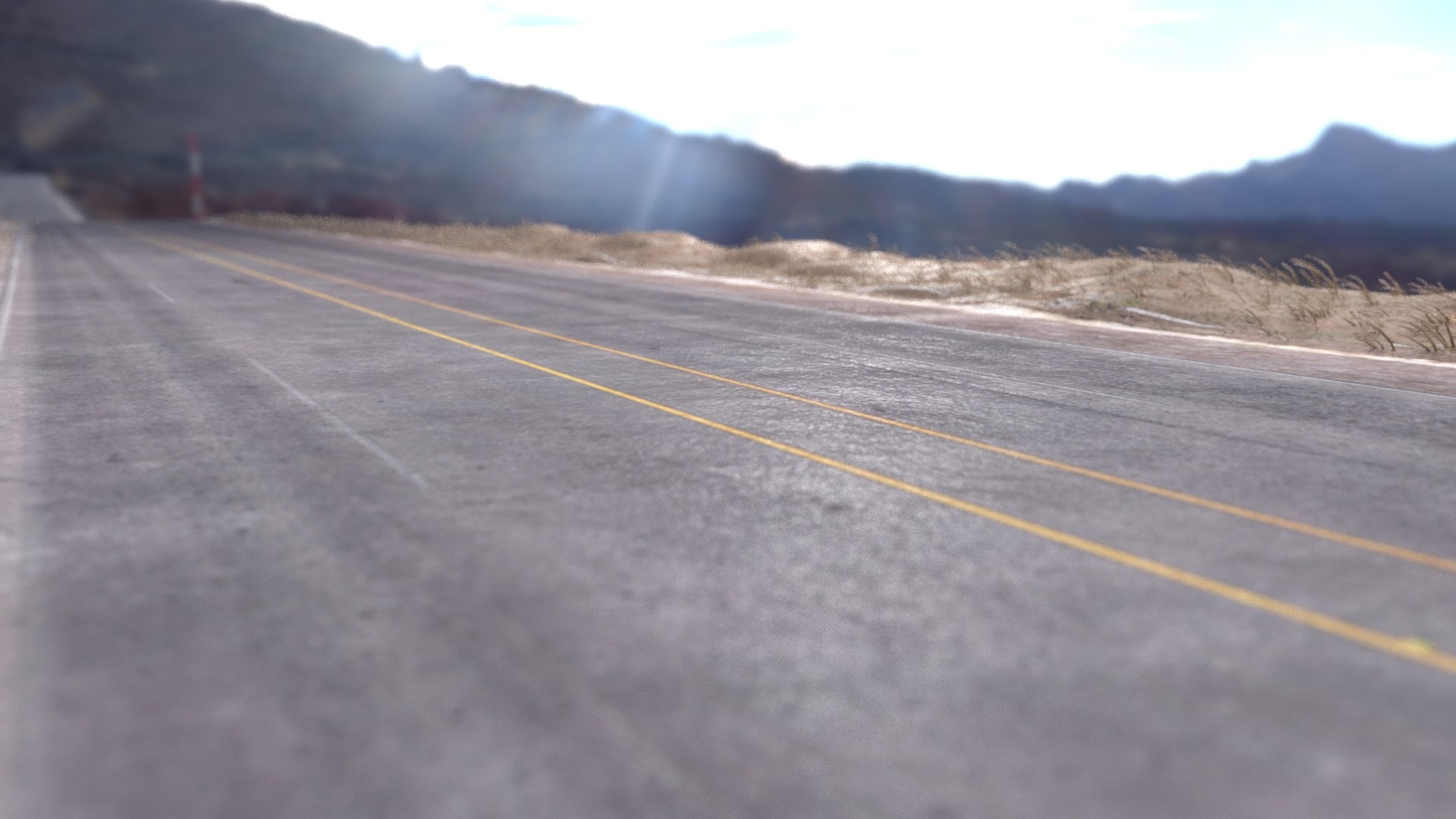 Seamless Realistic Roads Pbr 3D Model - TurboSquid 1386345