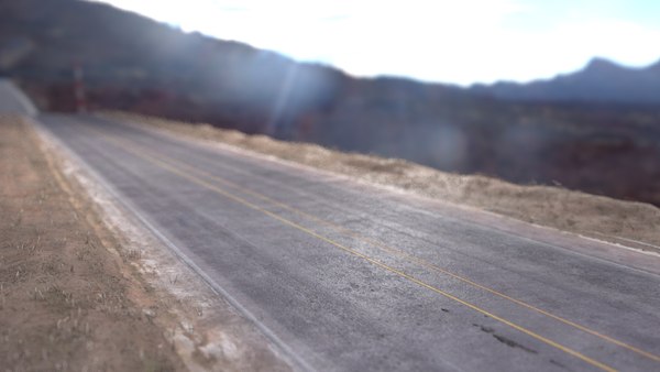 Seamless realistic roads pbr 3D model - TurboSquid 1386345